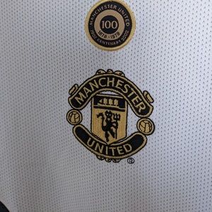 Umbro | Shirts | Manchester United Centenary Shirt With Veron Name And ...